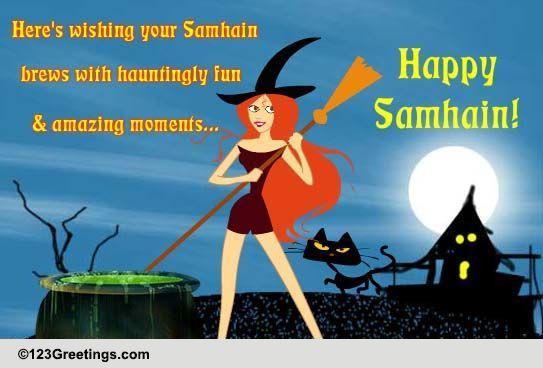 Fun On Samhain! Free Samhain eCards, Greeting Cards | 123 Greetings