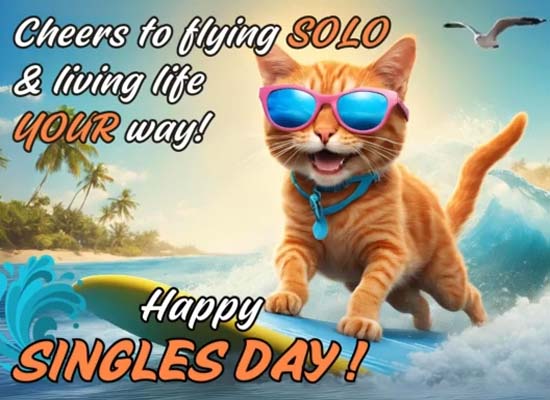 Singles Day Cards, Free Singles Day Wishes, Greeting Cards | 123 Greetings