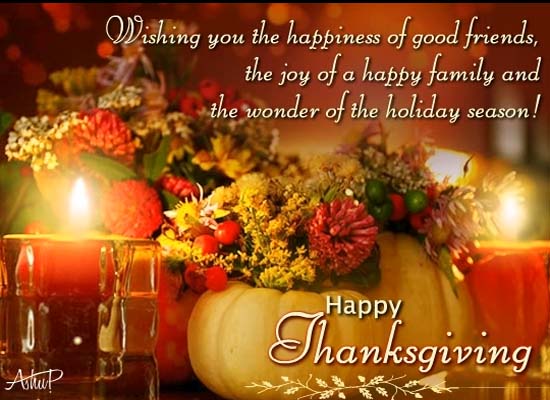 With Thankful Heart On Thanksgiving! Free Thank You eCards | 123 Greetings