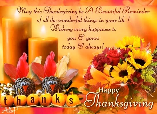 Bountiful Thanks On Thanksgiving! Free Thank You eCards, Greeting Cards ...