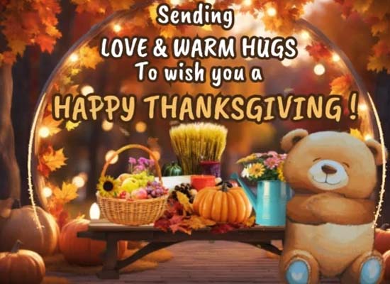 Wishing You A Happy Thanksgiving! Free Happy Thanksgiving eCards | 123 ...