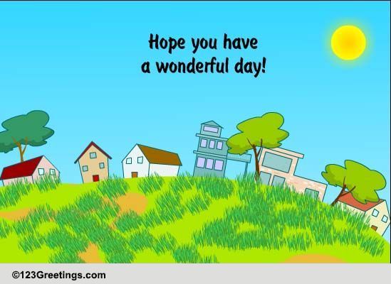 A Warm Hello! Free World Hello Day eCards, Greeting Cards | 123 Greetings