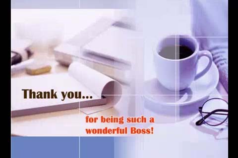 Thank You For Great Boss! Free Thank You eCards, Greeting Cards | 123 ...