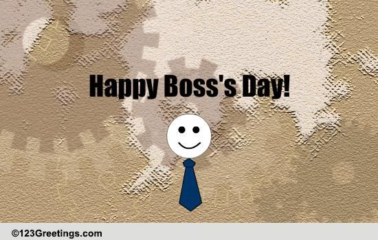 Cool Boss's Day Wish... Free Happy Boss's Day eCards, Greeting Cards ...