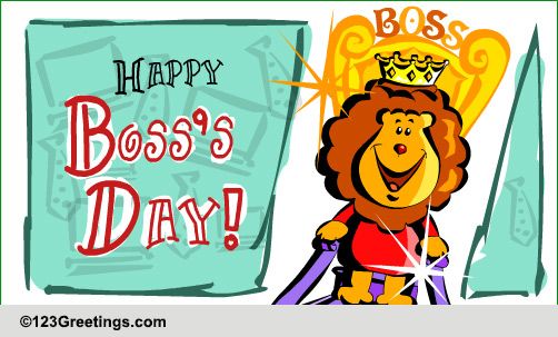 You Rule! Free Happy Boss's Day eCards, Greeting Cards | 123 Greetings
