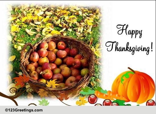 Wholeheartedly Welcome Thanksgiving... Free Happy Thanksgiving eCards ...