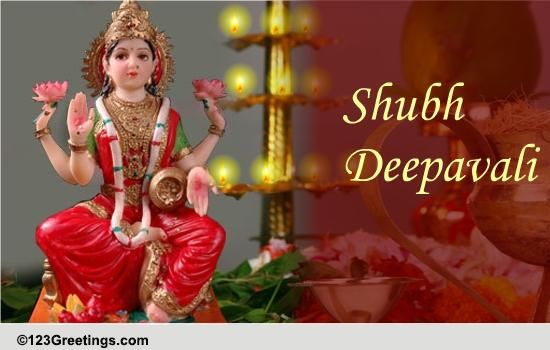 Diwali Maa Lakshmi Aarti. Free Virtual Aarti eCards, Greeting Cards ...