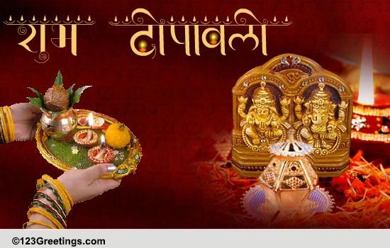 Diwali Prayer And Aarti With Diyas! Free Diyas eCards, Greeting Cards ...