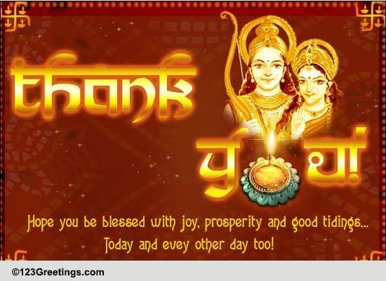 Dussehra Thank You. Free Thank You eCards, Greeting Cards | 123 Greetings