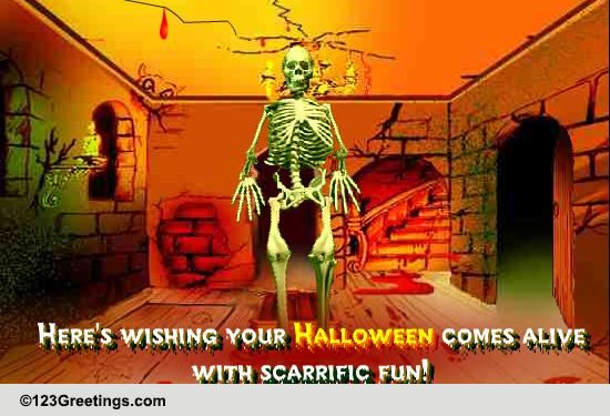 Halloween Horror Cards, Free Halloween Horror Wishes, Greeting Cards ...
