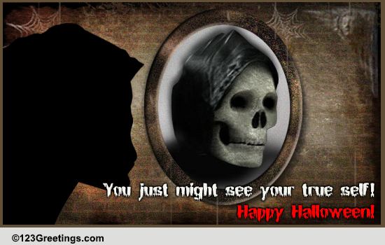 Halloween Horror Mirror! Free Horror eCards, Greeting Cards | 123 Greetings