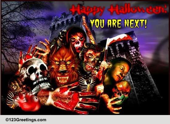 Dare To Enter? Free Horror eCards, Greeting Cards | 123 Greetings