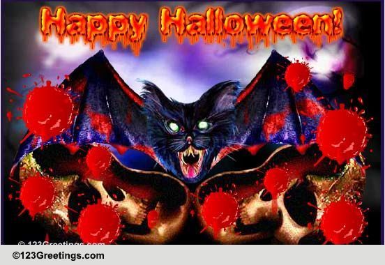 Creepy Halloween Wishes! Free Horror eCards, Greeting Cards | 123 Greetings