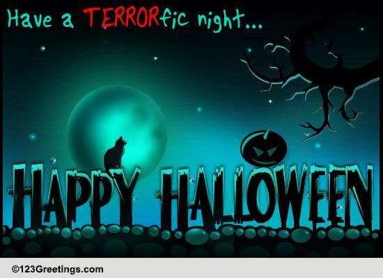 Scary Night Holy Fright! Free Happy Halloween eCards, Greeting Cards ...