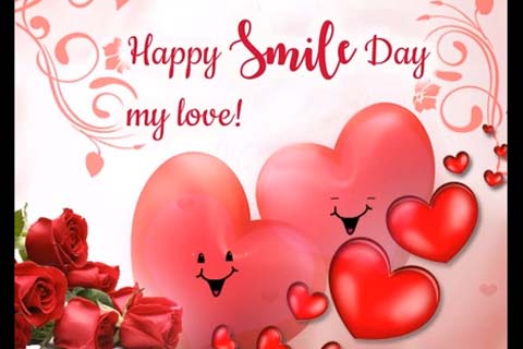 I Am Crazy About Your Sweetest Smile! Free Smile Day eCards | 123 Greetings