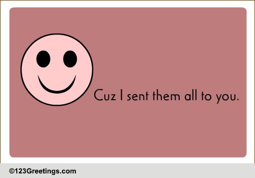 Smiling Send A Smile Day... Free Send a Smile Day eCards, Greeting ...