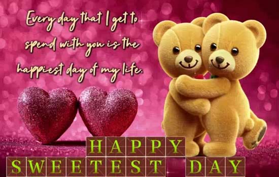 The Happiest Day Of My Life. Free Happy Sweetest Day eCards | 123 Greetings