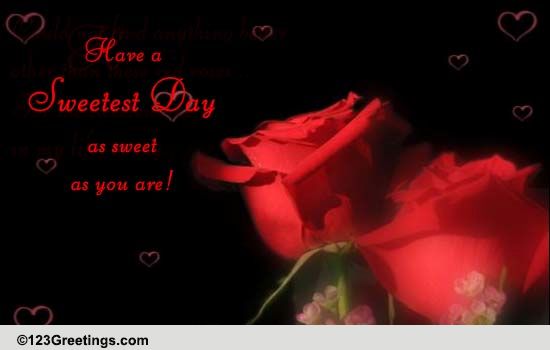 For The Sweetest One On Sweetest Day. Free Love eCards, Greeting Cards ...