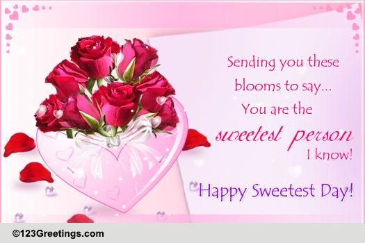 Sweetest Day Flowers & Roses Cards, Free Sweetest Day Flowers & Roses ...