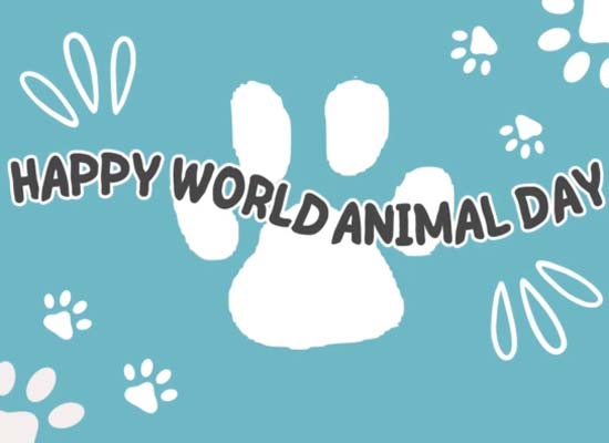 Happy World Animal Day! Free World Animal Day eCards, Greeting Cards ...