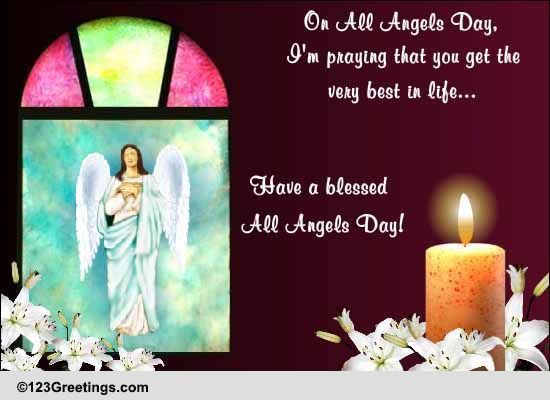 Praying For You... Free All Angels Day eCards, Greeting Cards | 123 ...