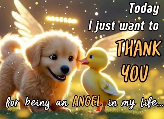 Say Thank You To All The Angels Free All Angels Day eCards | 123 Greetings