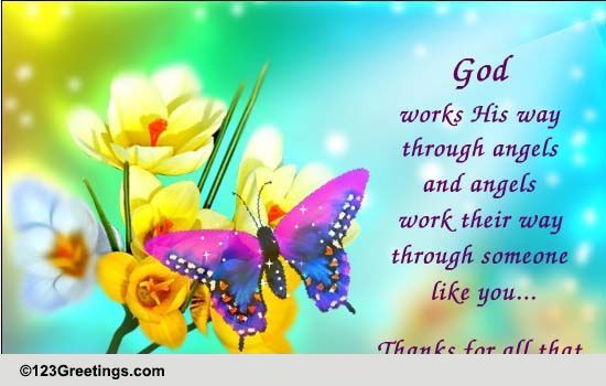 An Angel Like You... Free Angel Week eCards, Greeting Cards | 123 Greetings