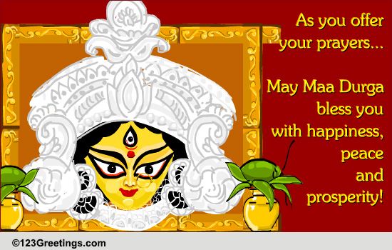 May The Goddess Bless You! Free Religious Blessings eCards | 123 Greetings