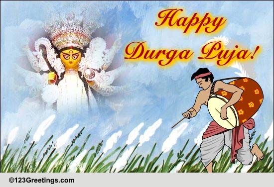 Happy Durga Puja Wishes. Free Happy Durga Puja eCards, Greeting Cards ...