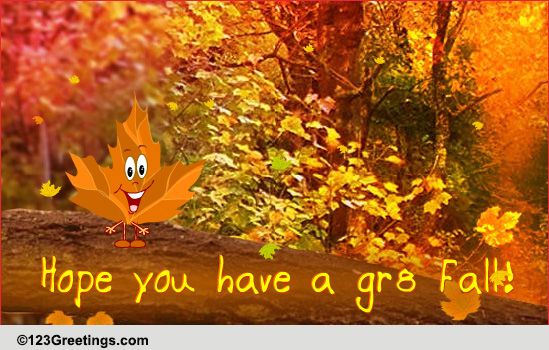 Bright 'N Beautiful Fall! Free Happy Autumn eCards, Greeting Cards ...