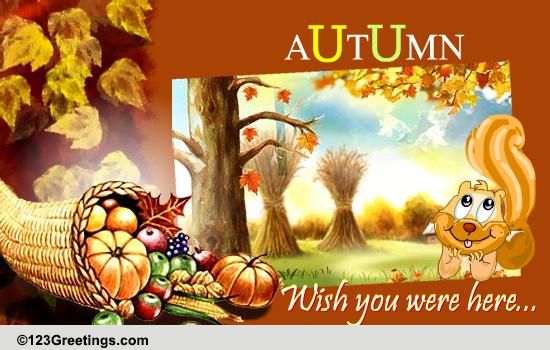 Autumn... Not Complete Without U! Free Miss You eCards, Greeting Cards ...