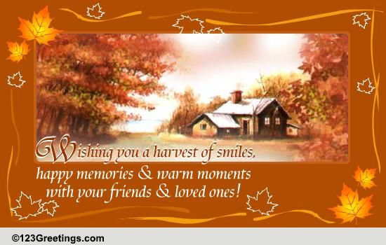 Magic of Autumn Cards, Free Magic of Autumn Wishes, Greeting Cards ...