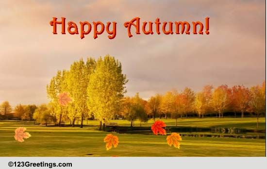 Thanking You On Autumn... Free Thank You eCards, Greeting Cards | 123 ...