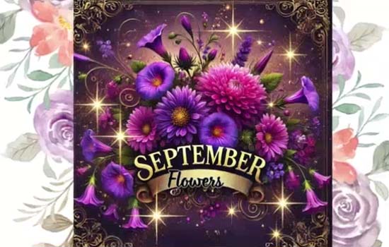 September Flowers Ecard. Free September Flowers eCards, Greeting Cards ...