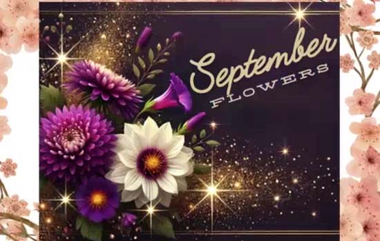 Elegant September Flowers Free September Flowers eCards, Greeting Cards ...