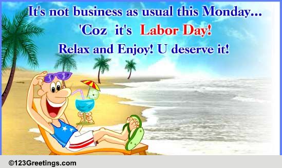 Day To Relax! Free Celebrations eCards, Greeting Cards | 123 Greetings