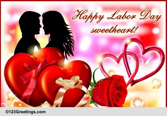 Labor Day Kisses! Free Love eCards, Greeting Cards | 123 Greetings