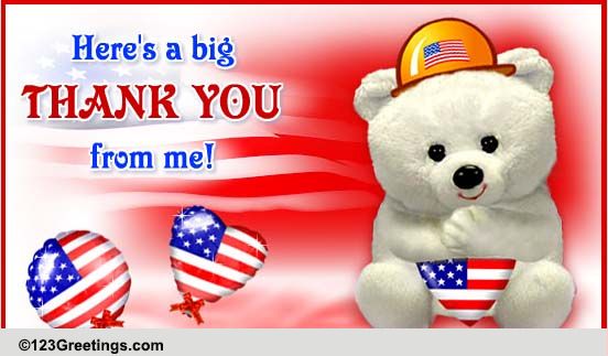Labor Day Thank U From Me! Free Thank You eCards, Greeting Cards | 123 ...