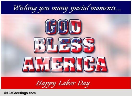 American Labor Day! Free Honor Labor eCards, Greeting Cards | 123 Greetings