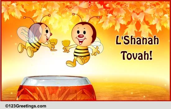 Sweet Rosh Hashanah Wish! Free Friends eCards, Greeting Cards | 123 ...