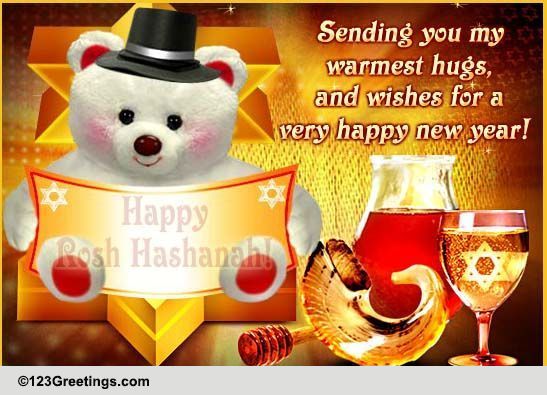 Rosh Hashanah Warm Hugs & Wishes! Free Wishes eCards, Greeting Cards ...