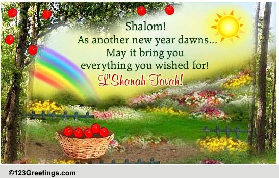 Wishing Shalom! Free Shalom eCards, Greeting Cards | 123 Greetings