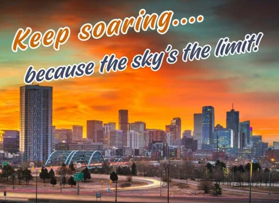 Keep Soaring! Free Skyscraper Day eCards, Greeting Cards | 123 Greetings