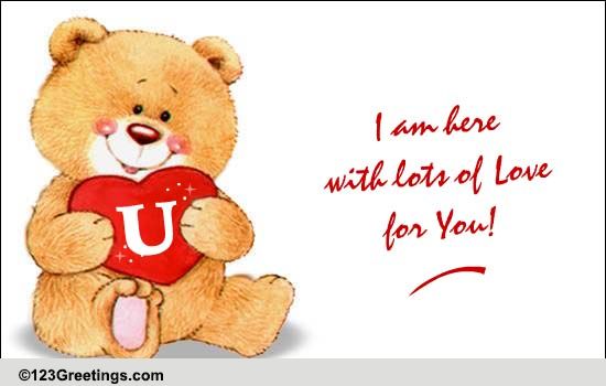 Lots of Love... Free Brother eCards, Greeting Cards | 123 Greetings