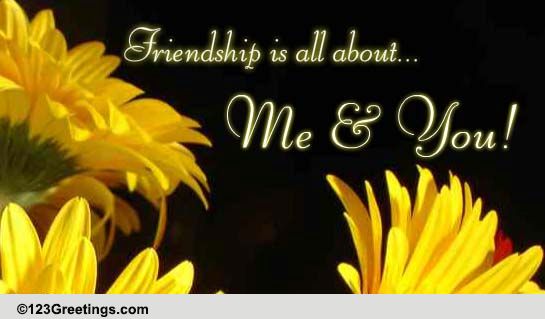 Flowers For a Friend Cards, Free Flowers For a Friend Wishes | 123 ...