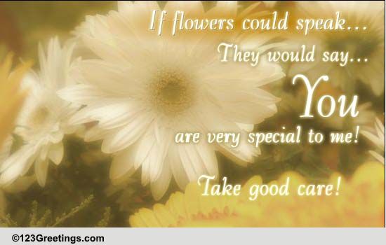 Take Good Care! Free For Someone You Care eCards, Greeting Cards | 123 ...
