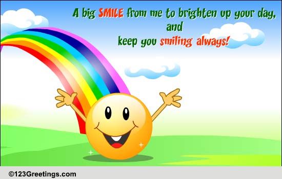 A Big Smile For You... Free Best Friends eCards, Greeting Cards | 123 ...