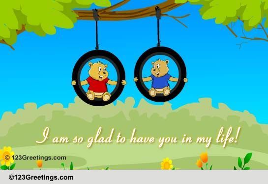 You Make Me Happy! Free Best Friends eCards, Greeting Cards | 123 Greetings