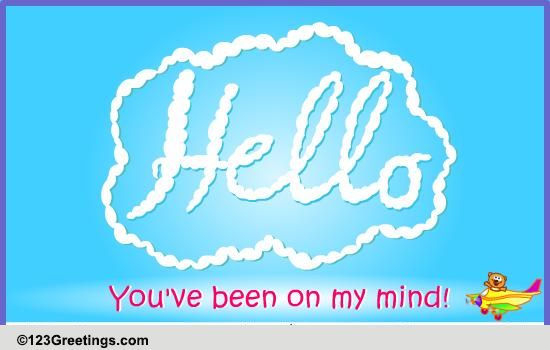 A Special Hello... Free Hello eCards, Greeting Cards | 123 Greetings