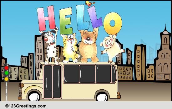 Hello For A Friend! Free Hello eCards, Greeting Cards | 123 Greetings